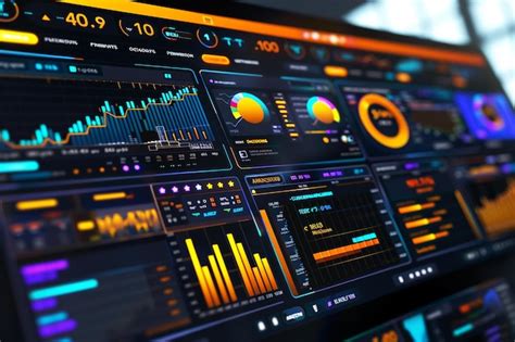 Advanced Data Analysis Dashboard With Multiple Charts Graphs And