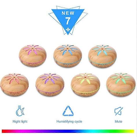 Aroma Diffuser 550ml Humidifier Ultrasonic Nebulizer Room Humidifier Aromatherapy Oils