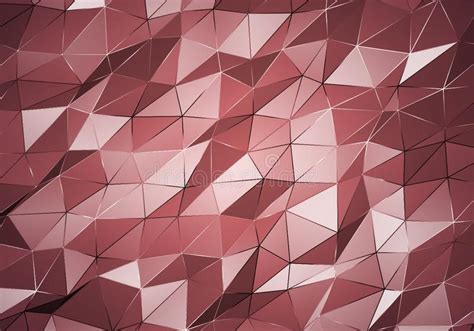 Polygonal Abstract Background Low Poly Molecule And Communication