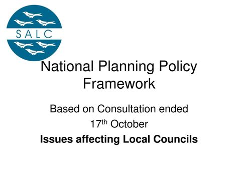 Ppt National Planning Policy Framework Powerpoint Presentation Free