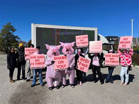 Protestors In Brampton Call Out Sexual Harassment Allegations Against Coun Gurpreet Dhillon