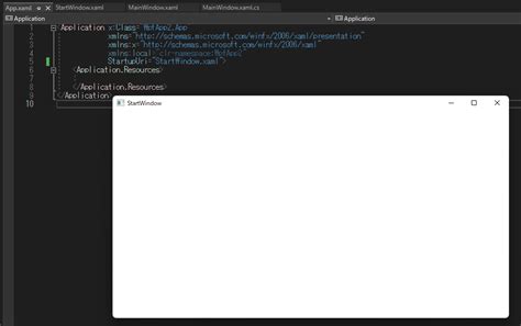 Wpf Appの初回起動画面の変更の仕方 Yossy Blog