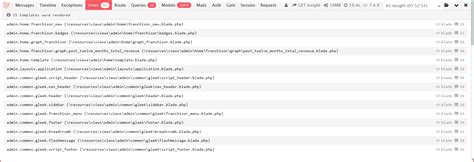 Loading Page Very Slow When I Am Using Graph With Laravel Debuggger