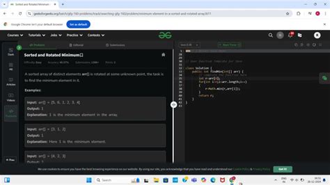 Karri Sujana On Linkedin Gfg Gfg160 Geekstreak2024 Dsa