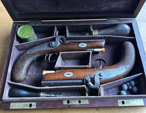 Small Duelling Pistols Harvey And Son Exeter In Guns And Pistols