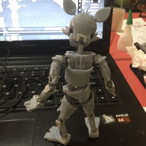 🏴‍☠️ Foxy The Pirate Fnaf Movie Articulated Figure・ 3d File For 3d