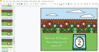 GOOGLE CLASSROOM Digital Math Centers Ten And More Distance Learning