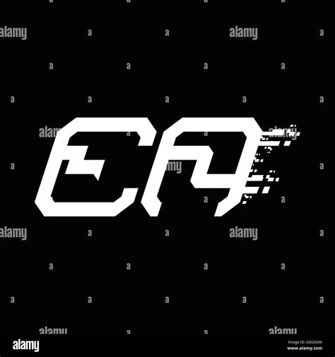 Ea Logo Monogram With Vintage Overlapping Linked Style On White Design Template Stock Vector