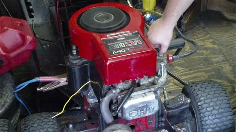 Briggs 14.5 OHV Running again after new camshaft and oil sump, BUT... - YouTube
