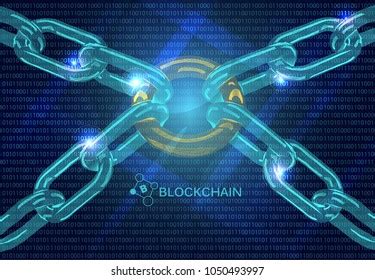 Blockchain Network Concept Distributed Ledger Technology Stock Vector Royalty Free