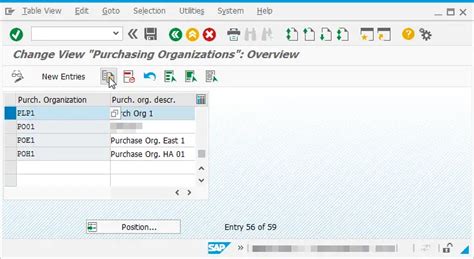 Sap How To Create Or Maintain A Purchasing Organization Yb Digital