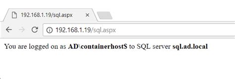 Extending Windows Authentication In Docker Containers In Accessing Cross Container Resources
