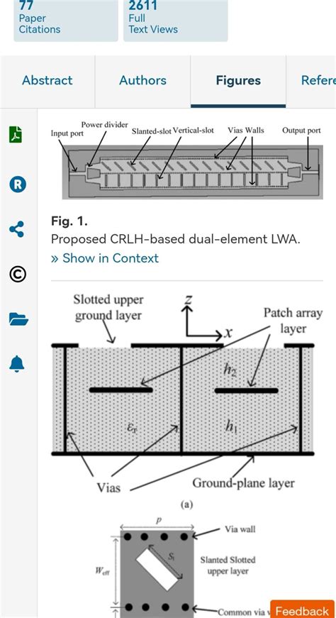 N Nasimuddin Z N Chen And X Qing Substrate Integrated Metamaterial Based Leaky Wave