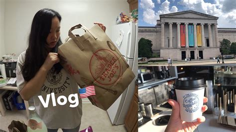 🇺🇸vlog 미국에서 네일 받기 화이자백신 2차 접종 워싱턴 디씨 미술관 트레이더조 하울 시금치 미소 된장국 국제커플 미국일상 브이로그 Cc Krjp