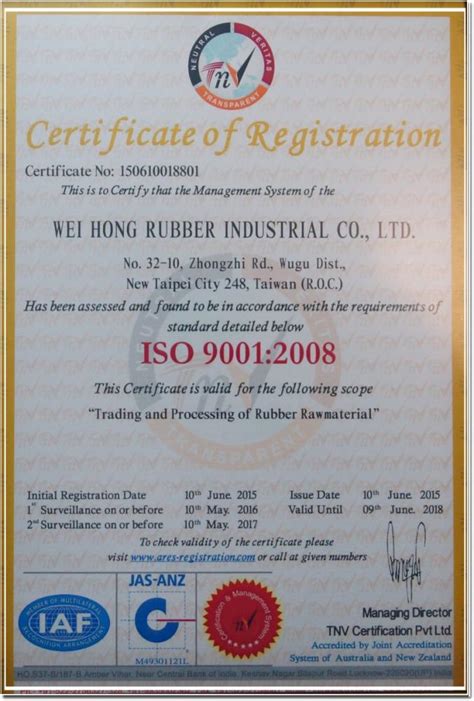 Iso Certification