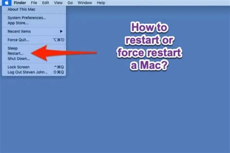 how do you restart an unresponsive mac darwin s data