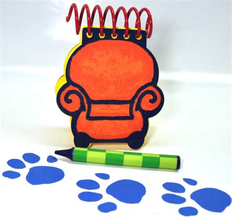 Authentic 2002 Blues Clues Handy Dandy Notebook Joe Thinking Chair