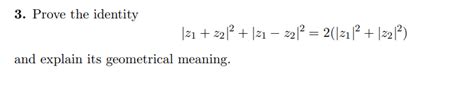 solved 3 prove the identity
