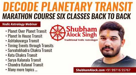 Decode Planetary Transit Shubham Alock