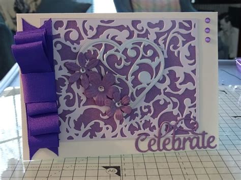 Anniversary Card Sara Davies Butterfly Lullaby Collection