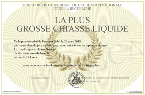 La Plus Grosse Chiasse Liquide