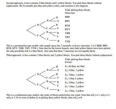 Tree Diagram Exercises With Answers Pdf