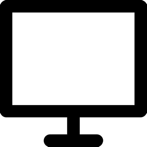 Monitor Vector SVG Icon SVG Repo
