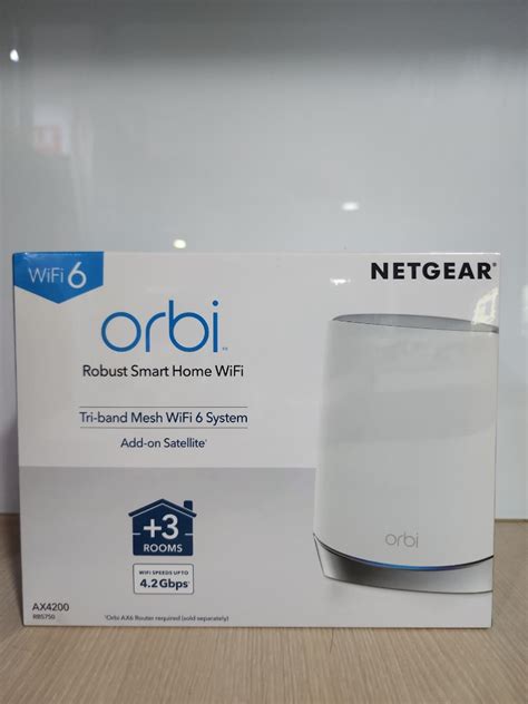Orbi Satellite Rbs750 Computers And Tech Parts And Accessories Networking On Carousell