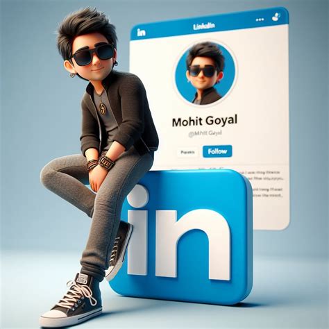 Mohit Goyal On Linkedin Linkedin 3dillustration Networking Creativeconnections Futureofwork…