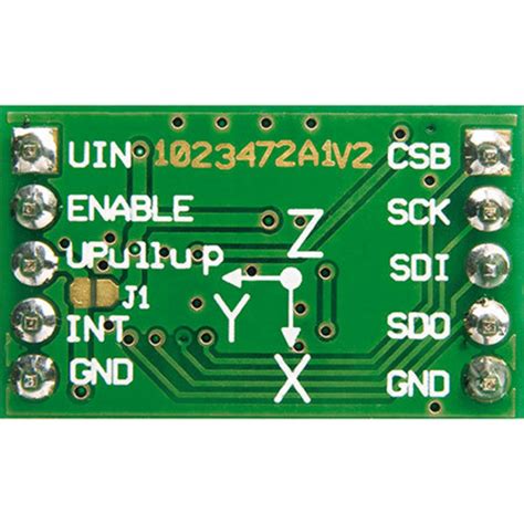3 Achsen Beschleunigungssensor 3d Bs Modul Mit Spi Und I2c Schnittstelle Elv Elektronik