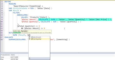 Problem With RETURN Statement Issue TabularEditor TabularEditor GitHub