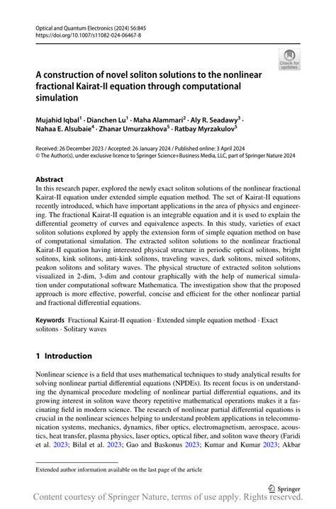 A Construction Of Novel Soliton Solutions To The Nonlinear Fractional Kairat Ii Equation Through