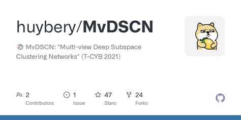 Github Huyberymvdscn Mvdscn Multi View Deep Subspace Clustering Networks T Cyb 2021