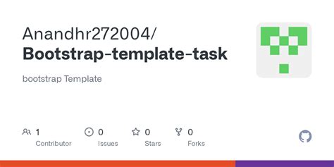 Github Anandhr272004 Bootstrap Template Task Bootstrap Template