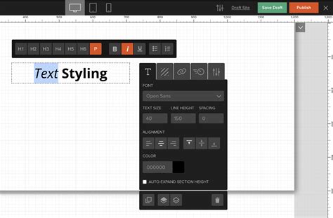 adjusting text styling typography pixel together