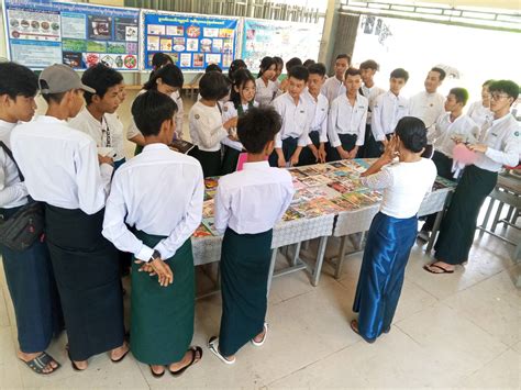 မအူပင်မြို့ အမှတ် ၁ အခြေခံပညာအထက်တန်းကျောင်း၌ လူငယ်စကားဝိုင်း ကျင်းပ Information And Public