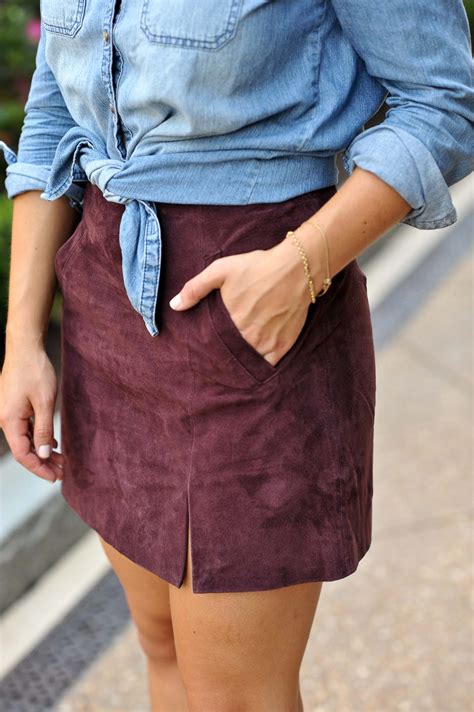 How To Wear A Mini Skirt As A Fall Transitional Piece My Style Vita