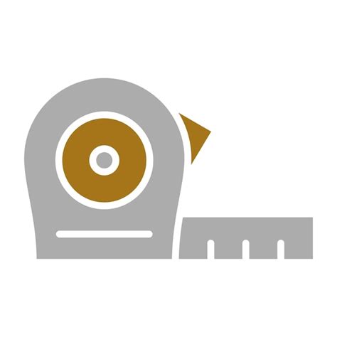Premium Vector Measure Tape Icon Style