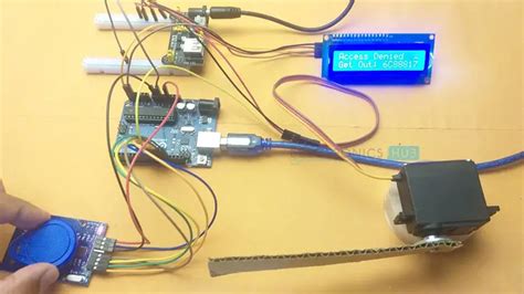 Arduino Rc522 Rfid Module Based Access Control System Electronicshub