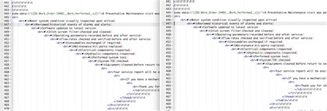 no spacing between characters after generating report servicemax