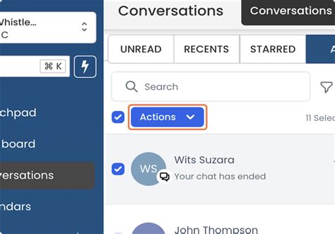 Coreilla Conversations How To Use Conversation Filters And Bulk