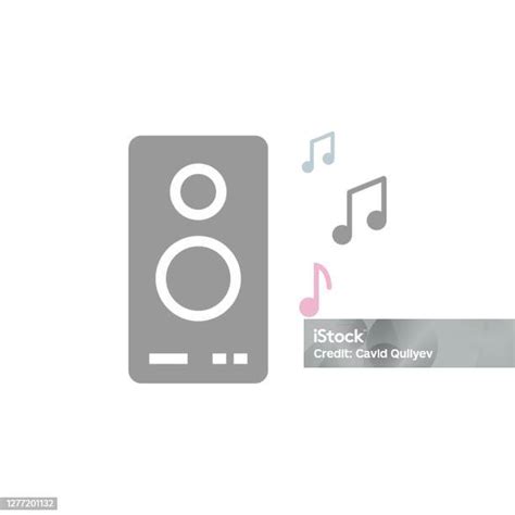 스피커 라인 아이콘입니다 서명 및 기호는 웹 로고 모바일 앱 Ui Ux에 사용할 수 있습니다 개념에 대한 스톡 벡터 아트 및 기타 이미지 Istock