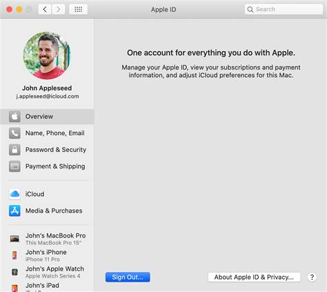 log out apple id macbook pro zaunmaler