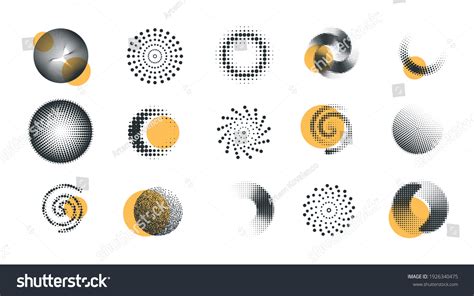 Circle Dot Geometry Design Vector Illustration Stock Vector Royalty Free 1926340475 Shutterstock