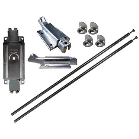 Complete Slam Latch Assembly Spring Loaded Rods Are 28 7 8 L Mill Supply Inc