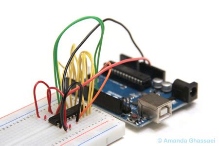 Stereo Audio With Arduino Microcontroller Project Circuit
