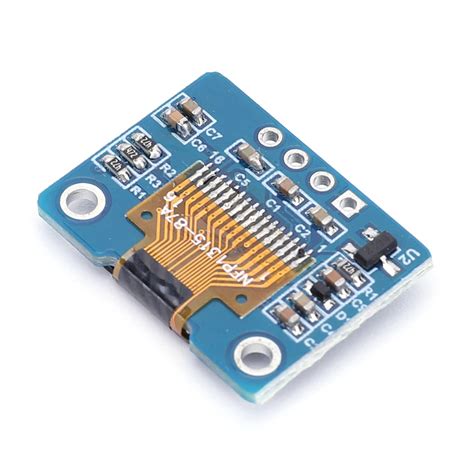 lcd 화면 제어 보드 4 핀 디스플레이 회로 i2c iic 72x40 픽셀 전자 부품 0 42 인치 티몬