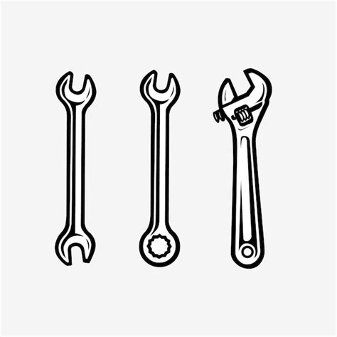 Spanners Clipart School