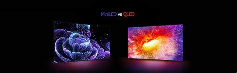 MiniLED vs QLED Какая технология наилучшим образом удовлетворит ваши потребности