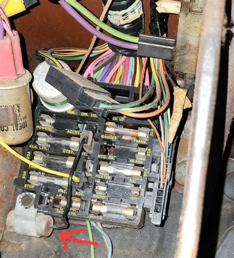 Is This A Ballast Or Capacitor On The Fuse Block Firebird Nation